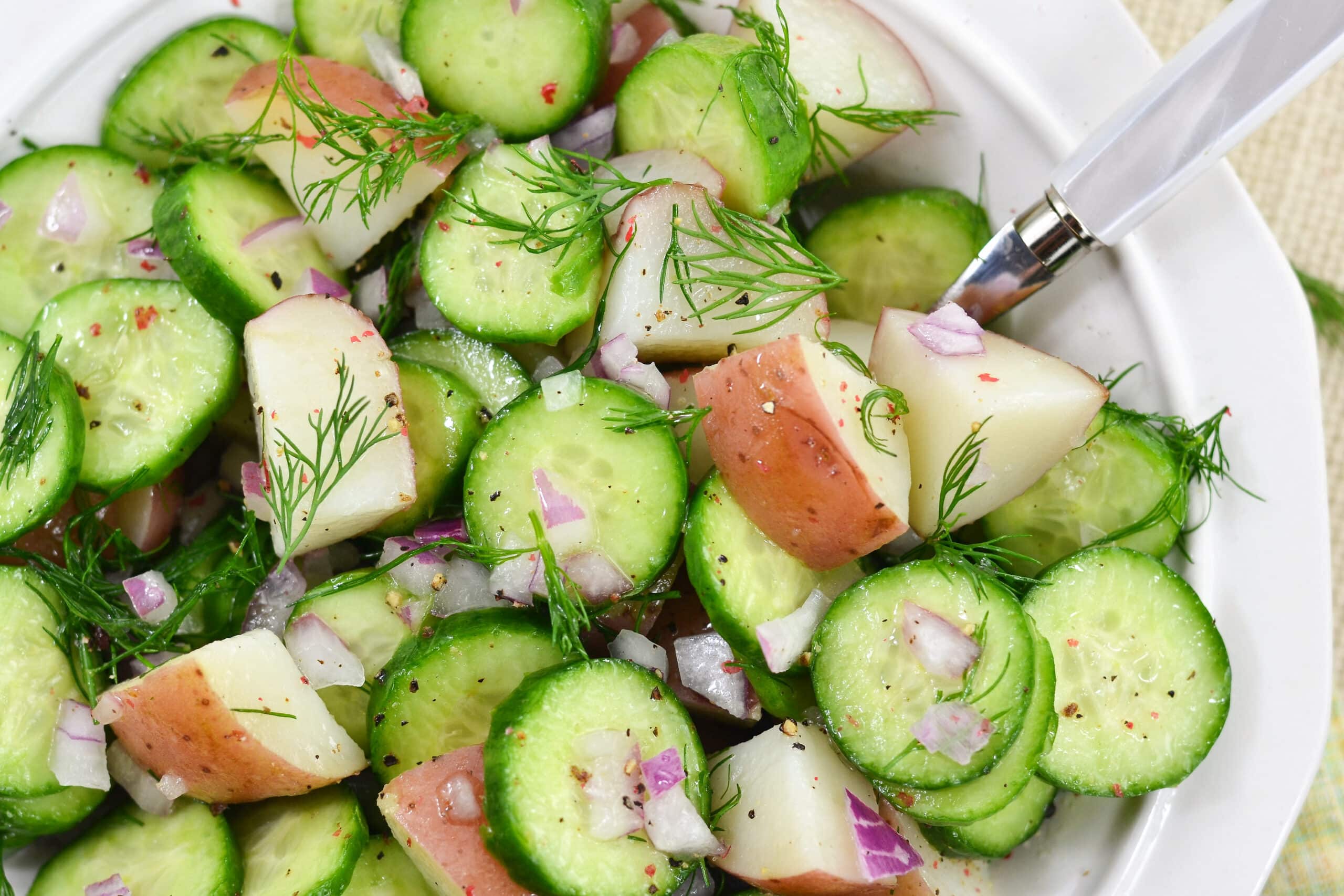 Simple Step-by-Step: Make the Perfect Potato-Cucumber Salad|